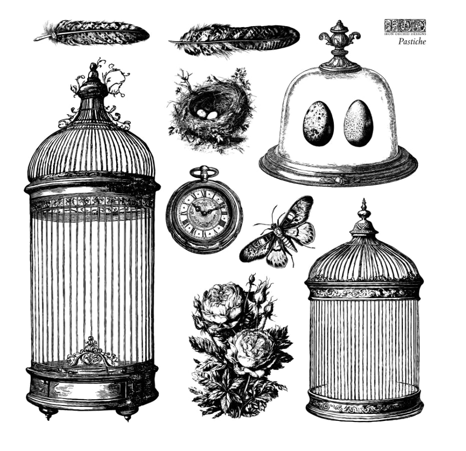 IOD Stamp Set - PASTICHE (12"x12", 30.48cm x 30.48cm) – Rustic ...