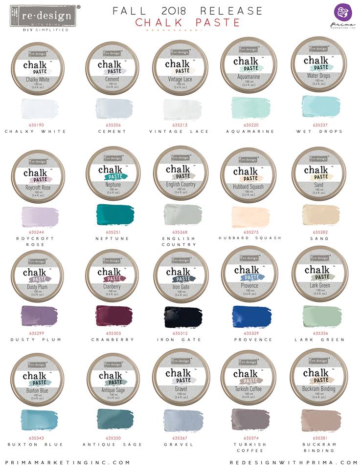 BUCKRAM BINDING Redesign Chalk Paste 100ml | Rustic Farmhouse Charm