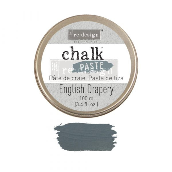 ENGLISH DRAPERY Redesign Chalk Paste 100ml – Rustic Farmhouse Charm